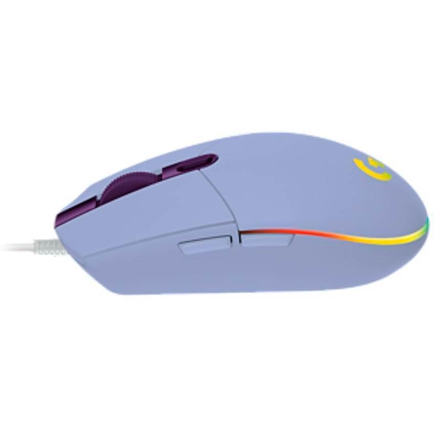 Mouse Logitech G203 Rgb Lightsync 8000 Dpi Lila